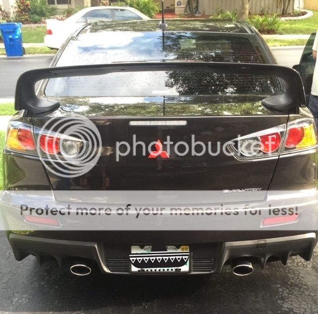 Debadged Rear X | Page 2 | Mitsubishi Lancer Evolution Forum