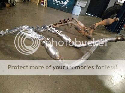 04 V8 Doug Thorley install with custom crossover pipe by GT Peace ...