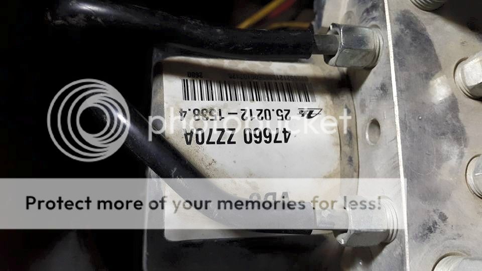 C1142 Code -> Nissan Xterra Pro4X 4x4 2011 (Brake Pressure Sensor ...