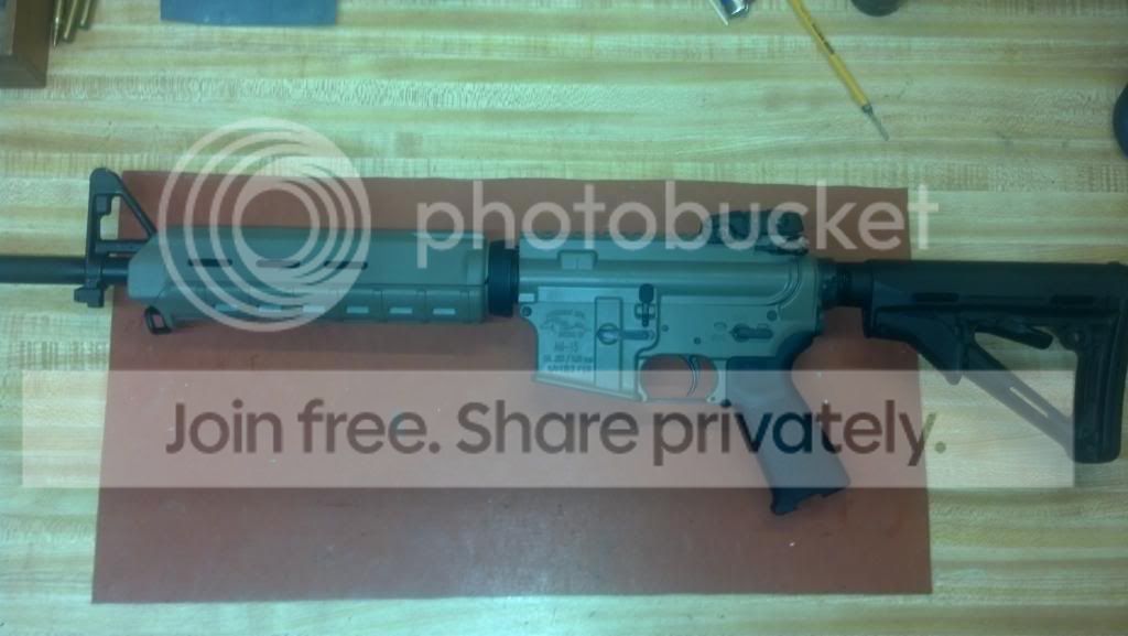 Glock and AR with KG gun coat. > Refinishing > AR15.COM