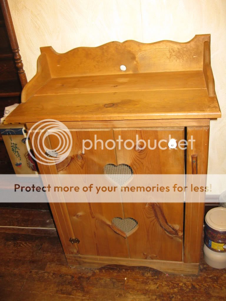 For sale: Handmade (beautiful) wooden cabinet | The Ostermann Family