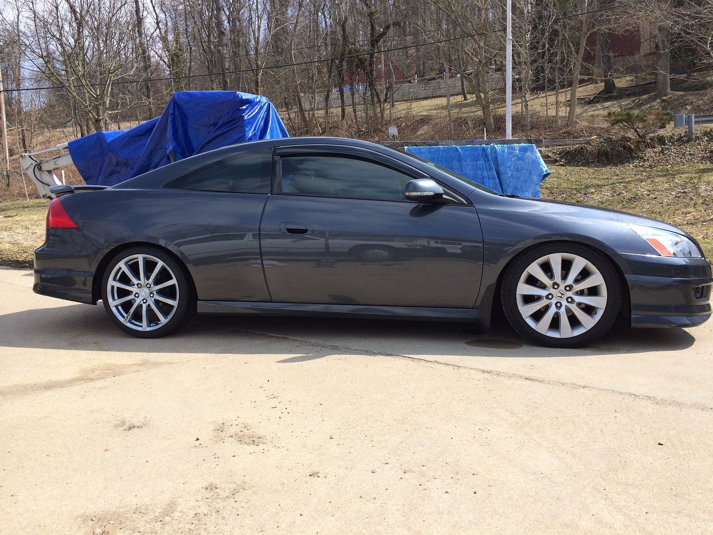Plasti-dipped 19" HFP Wheels (Pics!) | Accord V6 Forum
